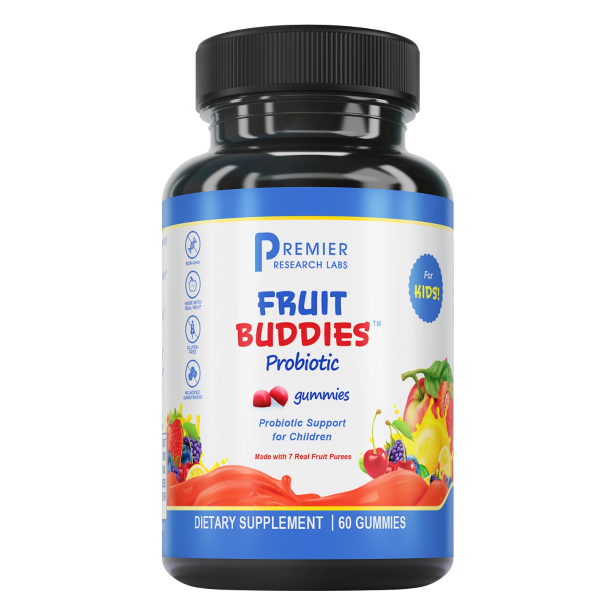 FruitBuddies kids probiotic gummies