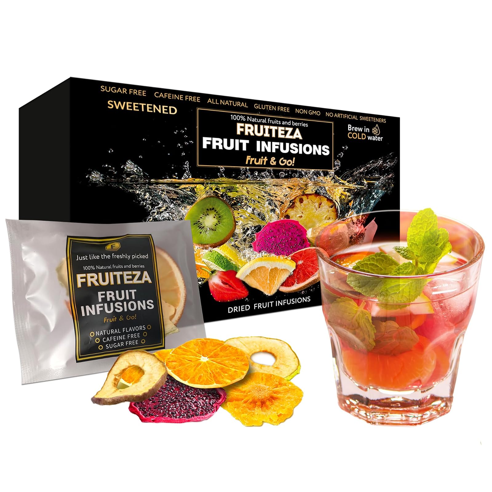 Fruiteza herbal tea sampler pack