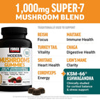 Fruiting body mushroom blend benefits