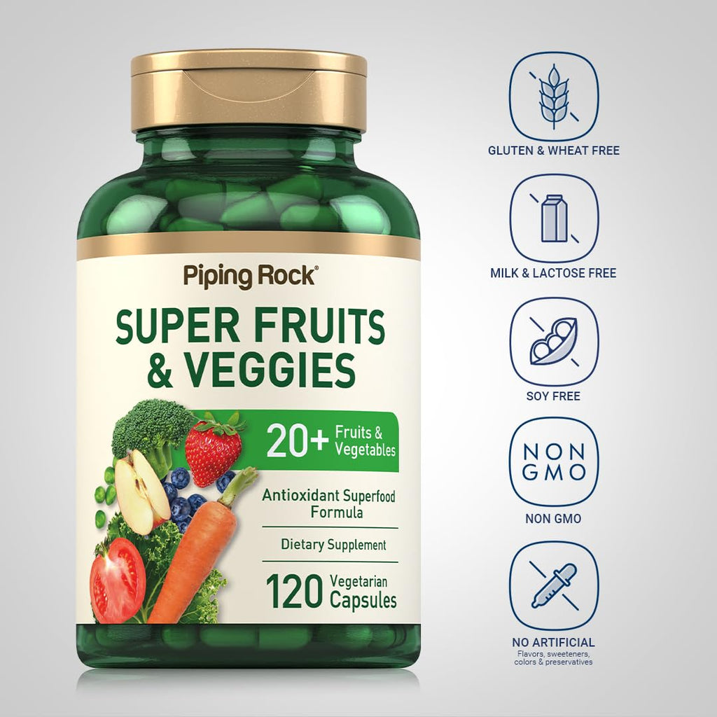 Fruits and Veggies Supplement for immune support