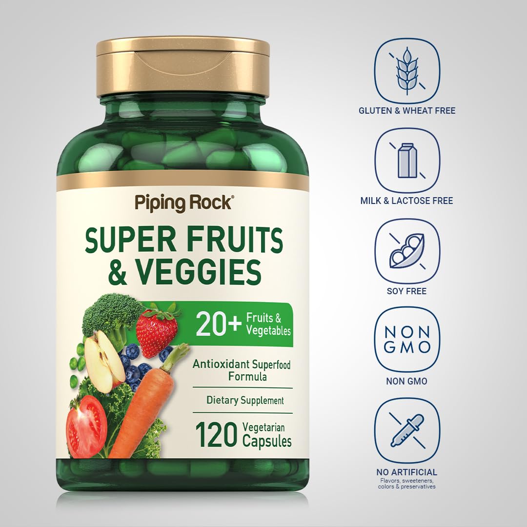 Fruits and Veggies Supplement for immune support