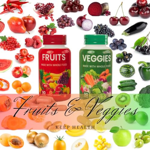 Fruits and Veggies vitamin capsules for kids