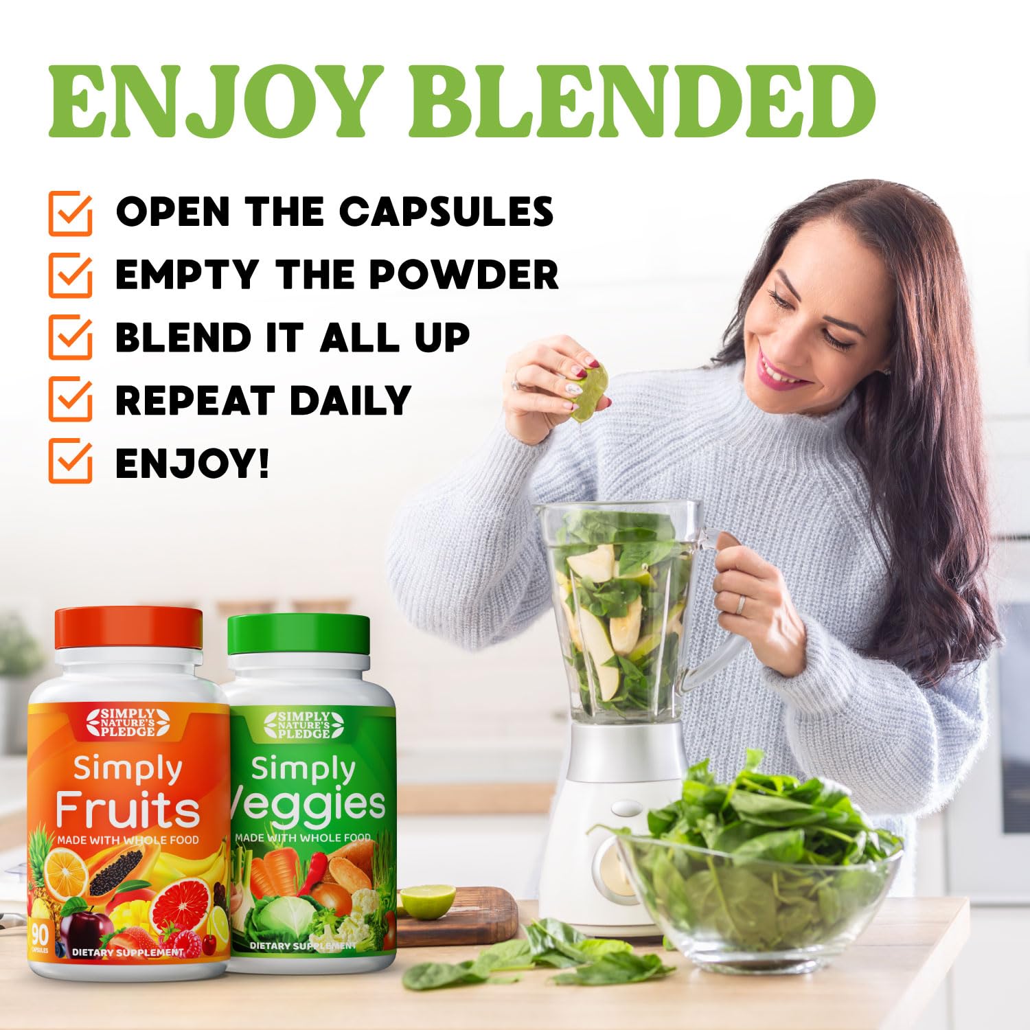 Fruits & Vegetables supplement for seniors