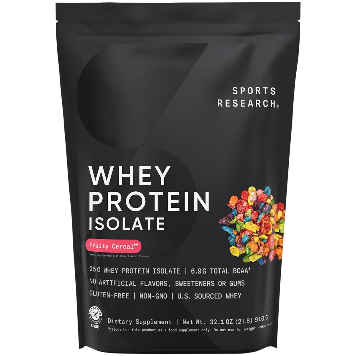 Fruity cereal whey protein isolate