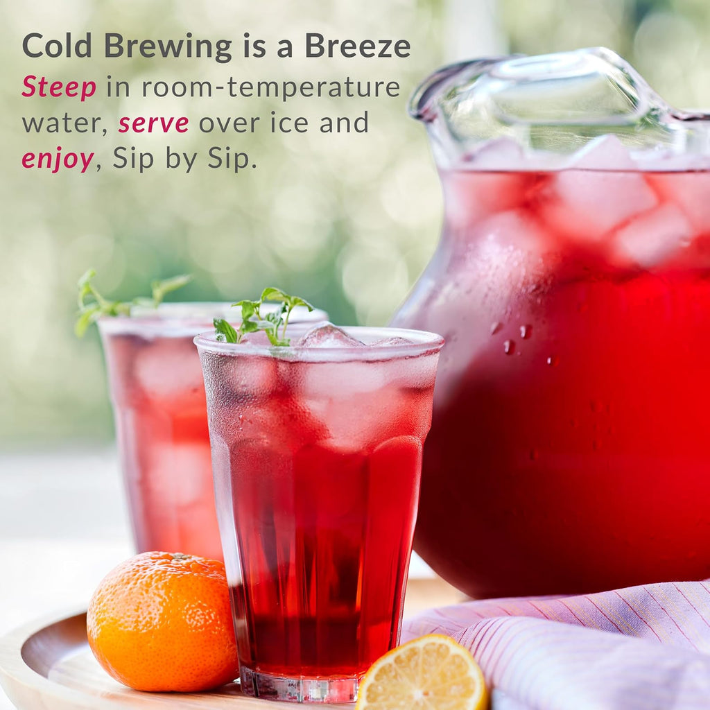 fruity cold brew tea experience