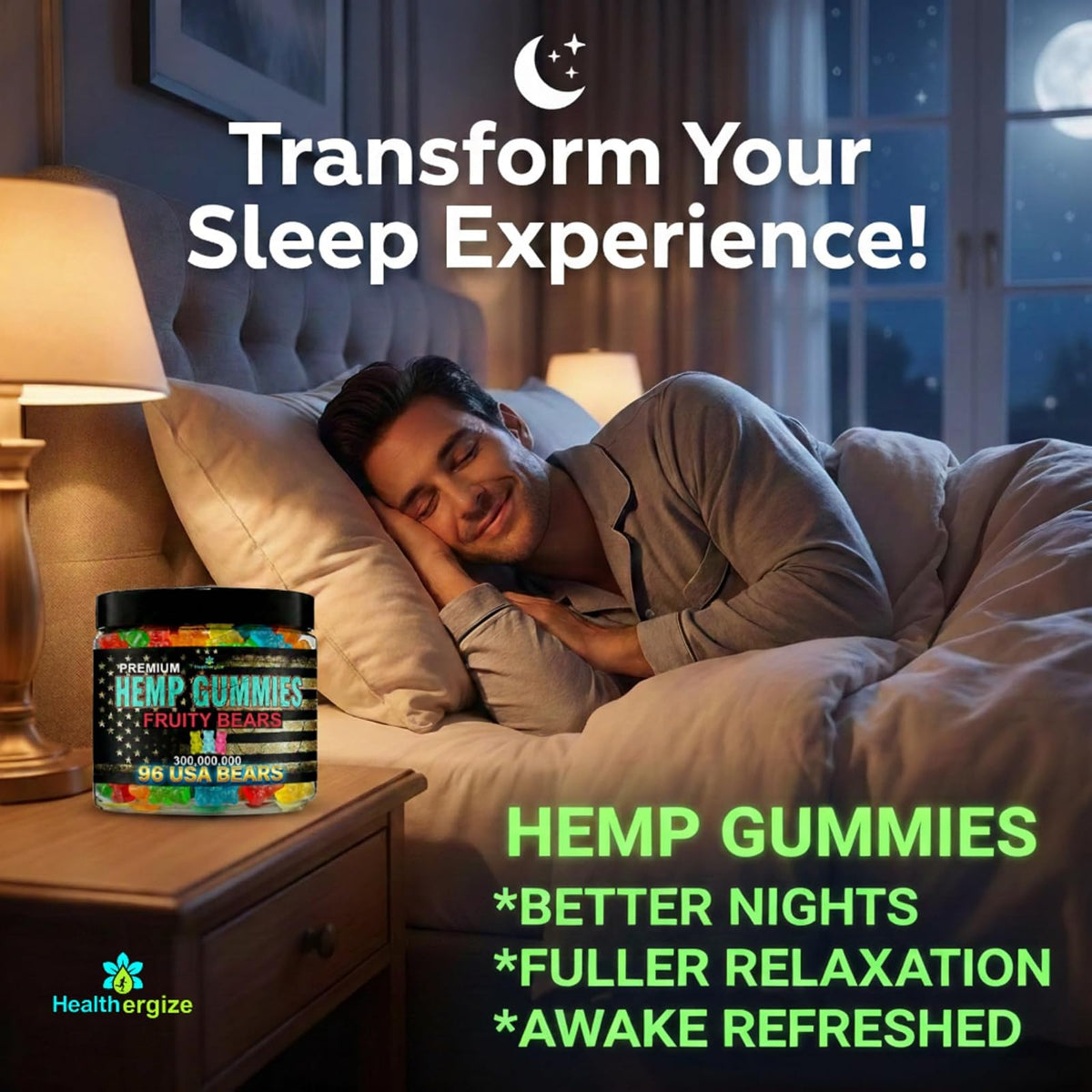 fruity gummy bears for relaxation