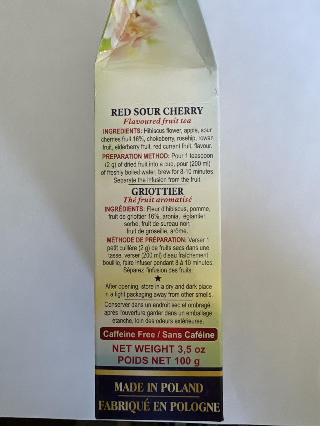 fruity herbal infusion for wellness