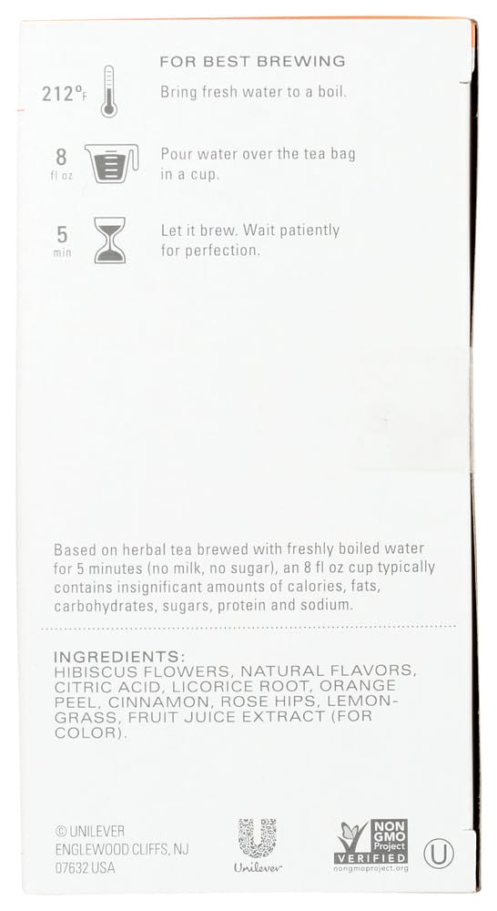 fruity herbal tea for iced drinks