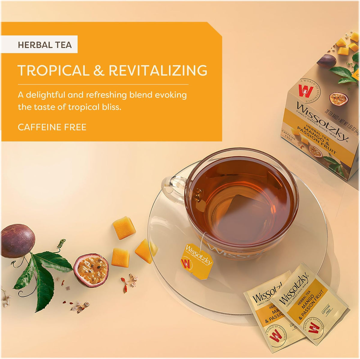 fruity herbal tea for relaxation