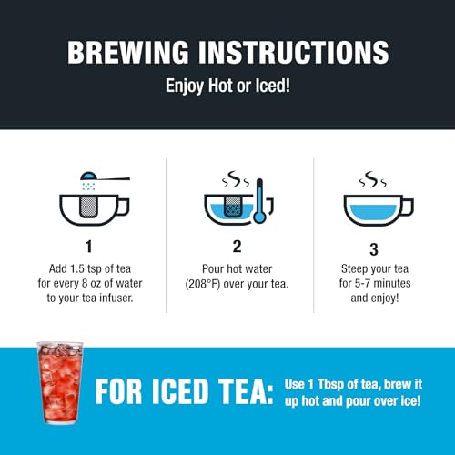 fruity herbal tea for summer sipping