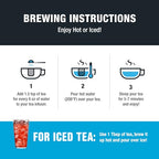 fruity herbal tea for summer sipping