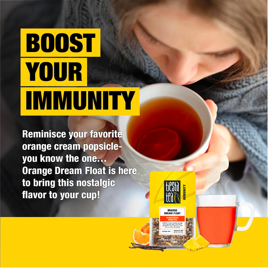 fruity herbal tea for summer sipping