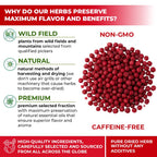 fruity herbal tea for wellness