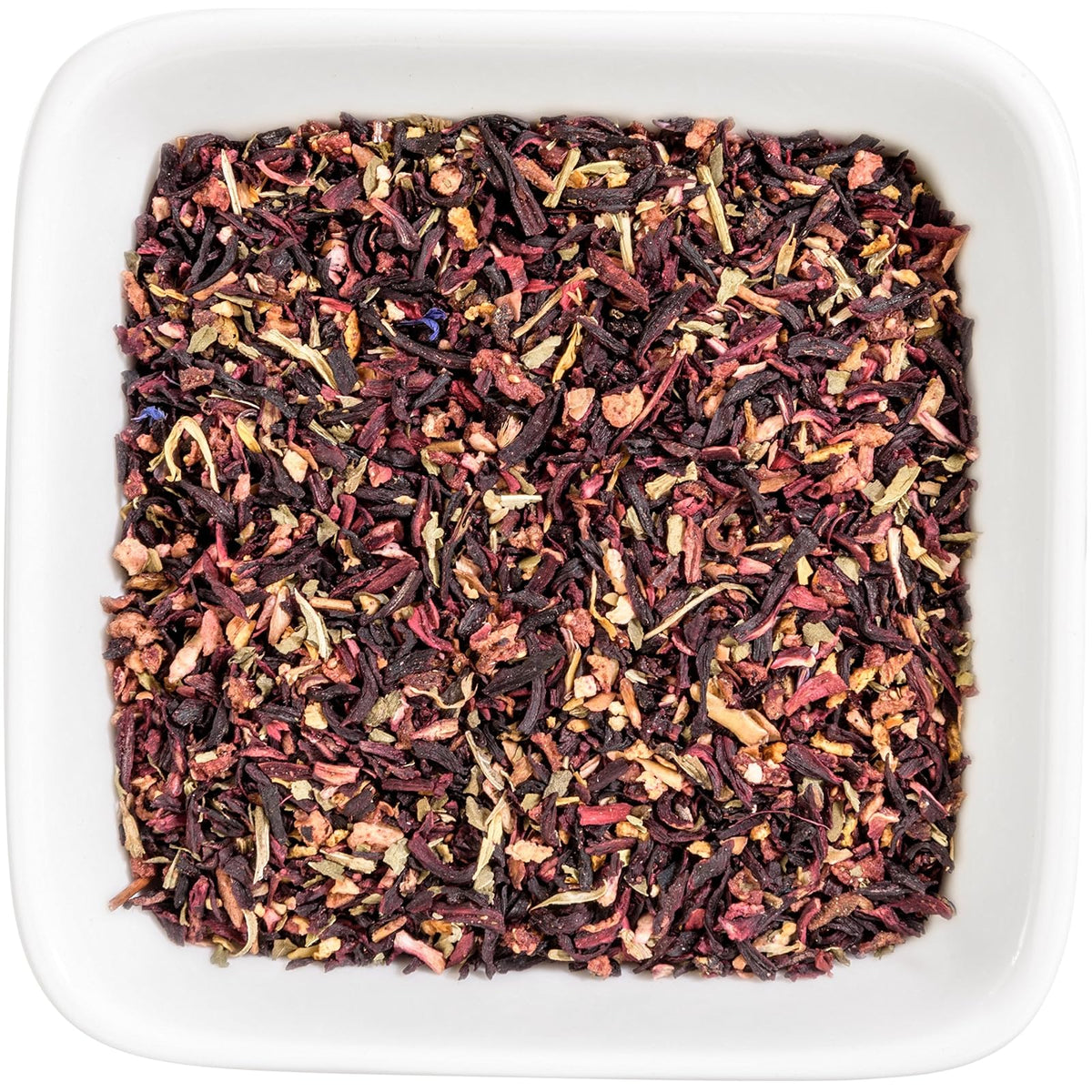 fruity herbal tea perfect for iced drinks