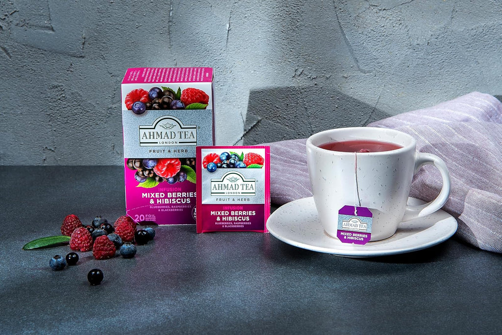fruity hibiscus herbal tea blend