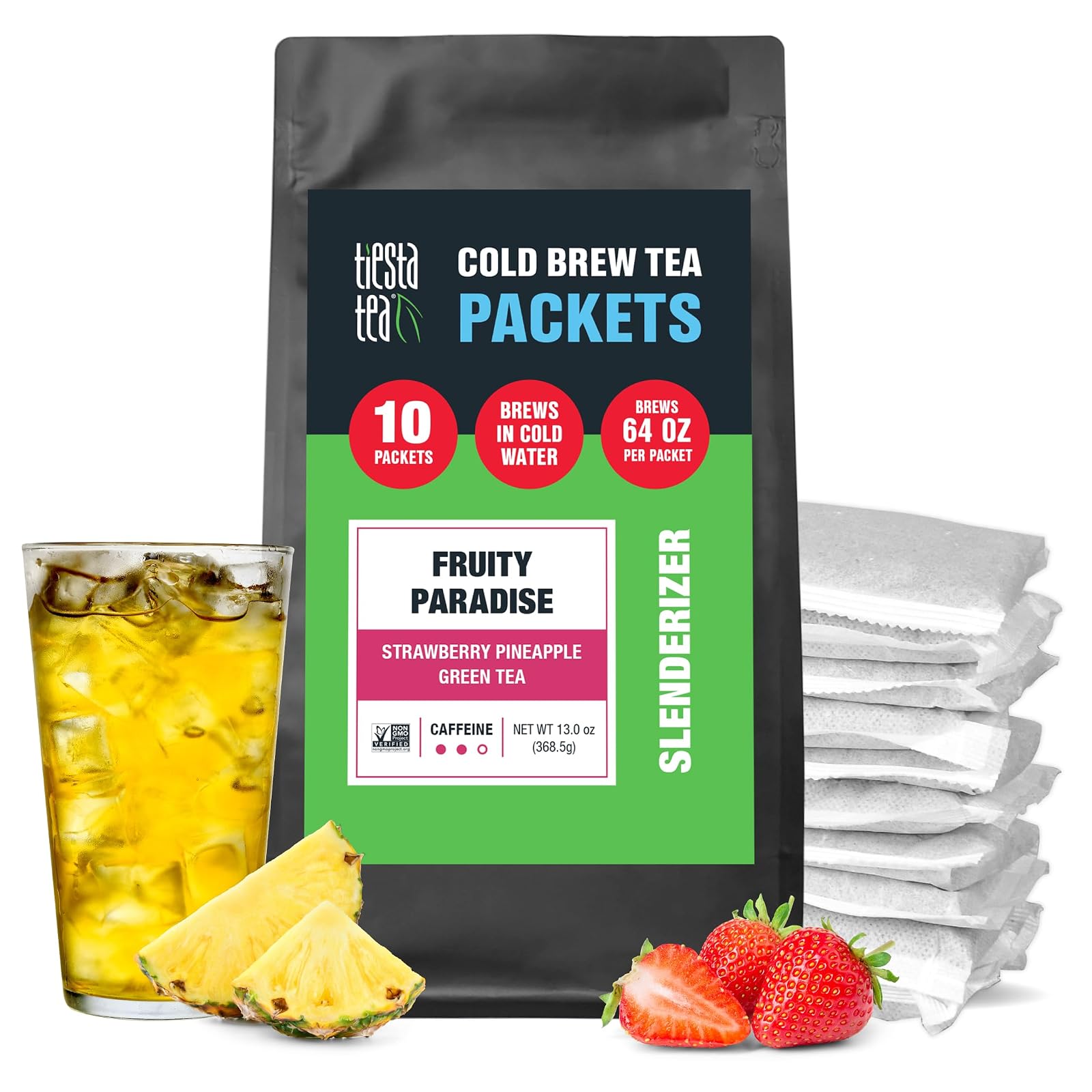 Fruity Paradise cold brew herbal tea