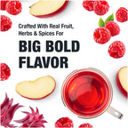 fruity raspberry tea for afternoon