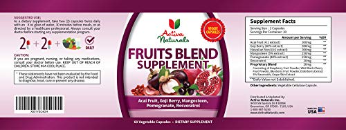 fruity supplement for daily nutrition
