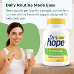 Fucoidan 60 capsules for wellness