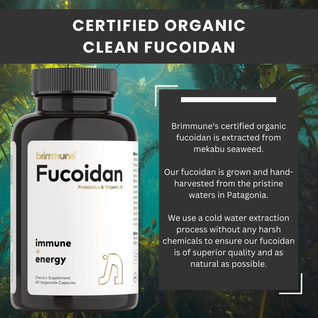 fucoidan and probiotics for vitality