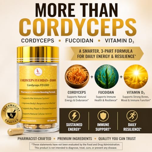 Fucoidan enriched mushroom capsules