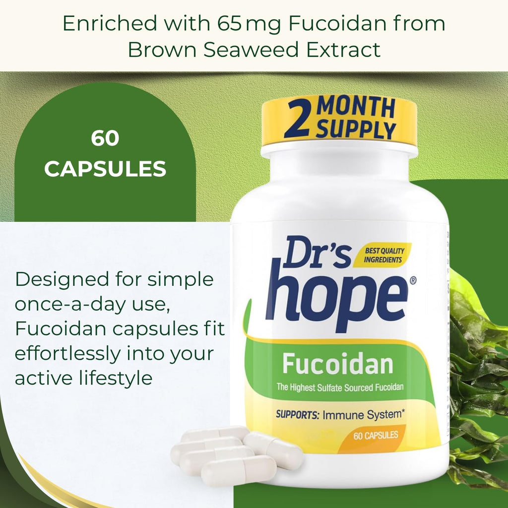 Fucoidan multivitamins for vitality