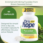 Fucoidan multivitamins for vitality