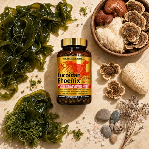 fucoidan with medicinal mushroom benefits