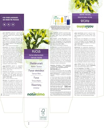 Fucus vesiculosus herbal remedy benefits