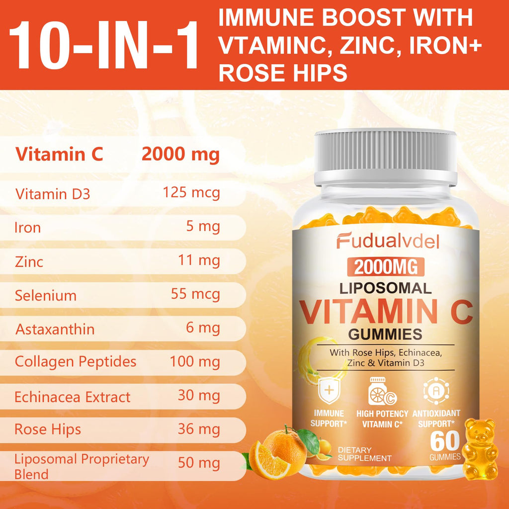 Fudualvdel liposomal gummies for energy