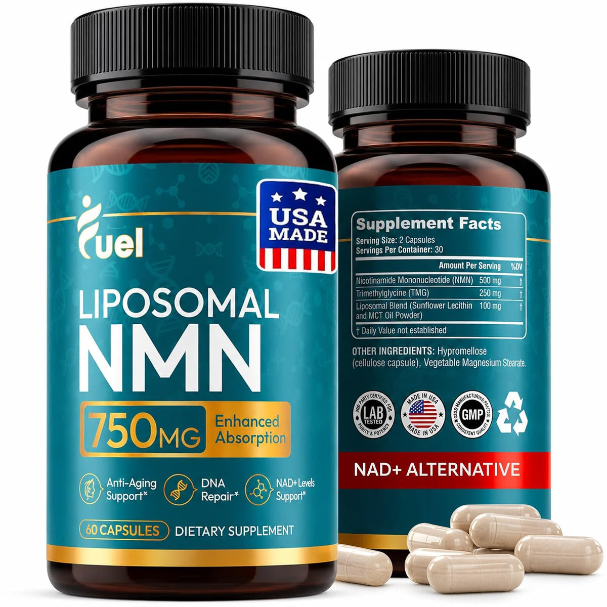 Fuel Liposomal NMN 750 mg benefits