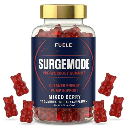 FUELE+ pre workout gummies energy boost