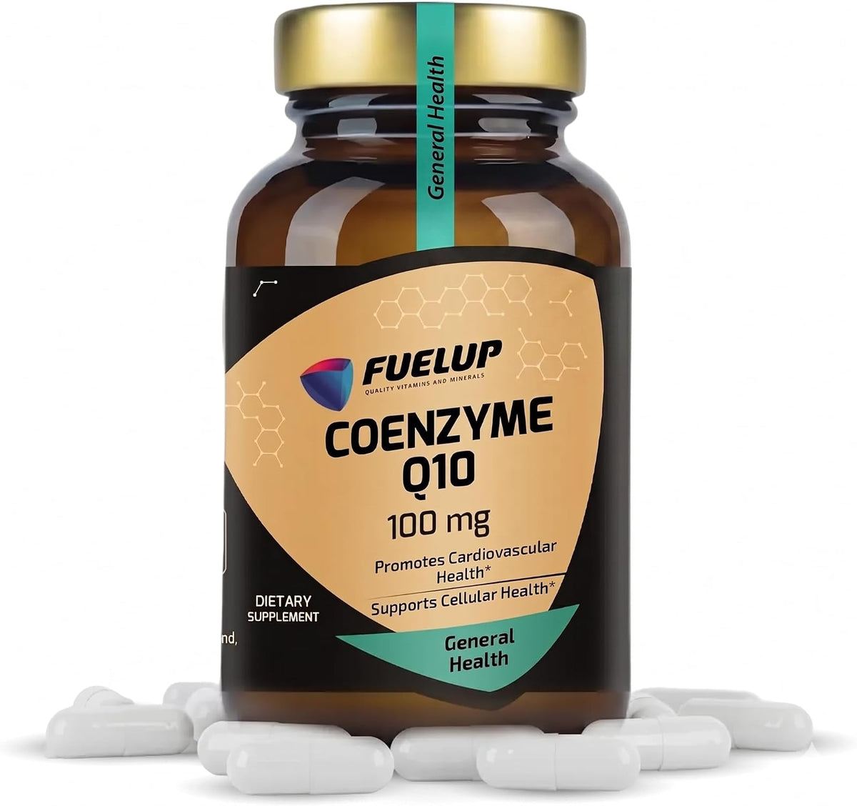 Fuelup CoQ10 100 mg capsules
