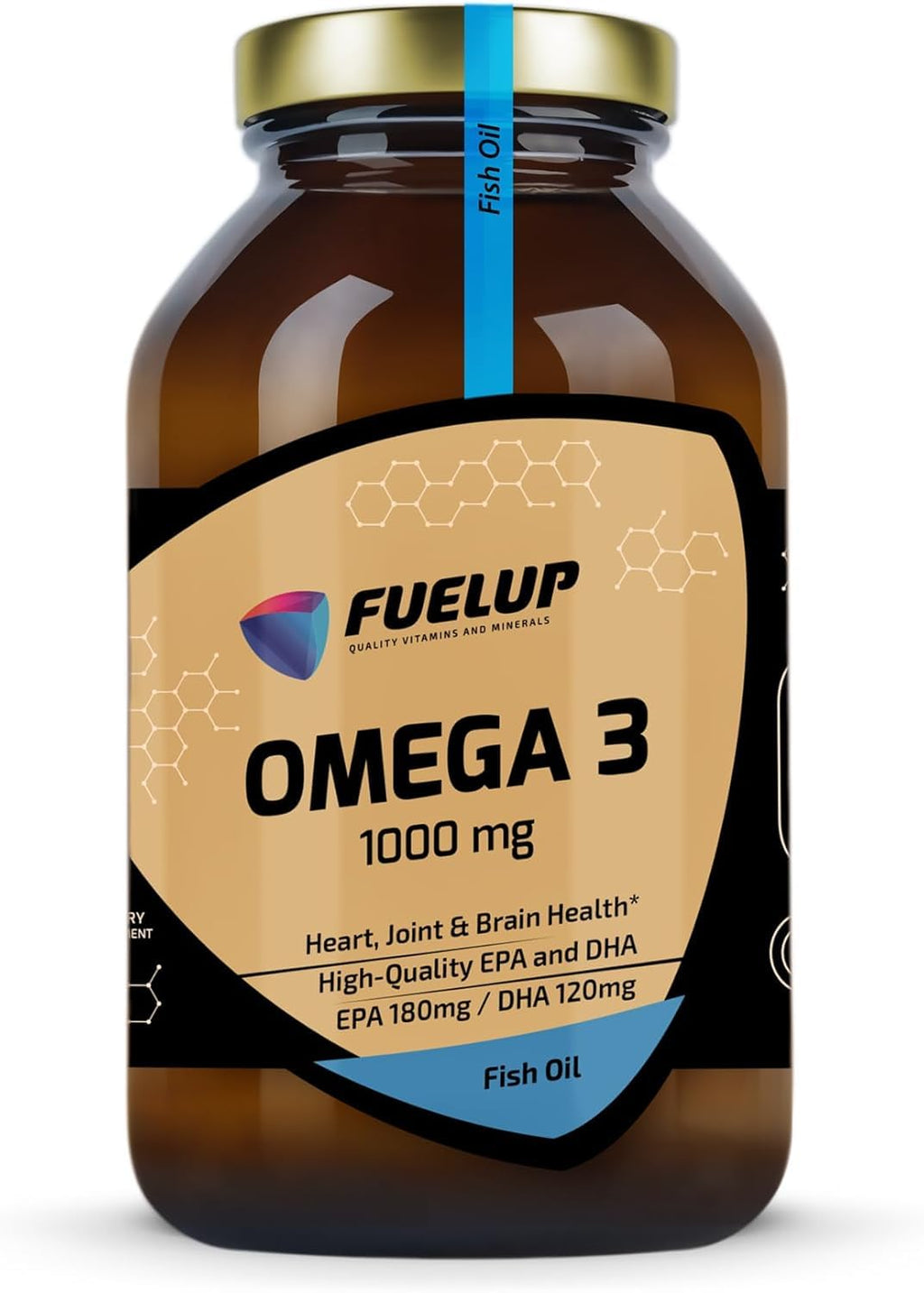 Fuelup Omega-3 softgels for heart health