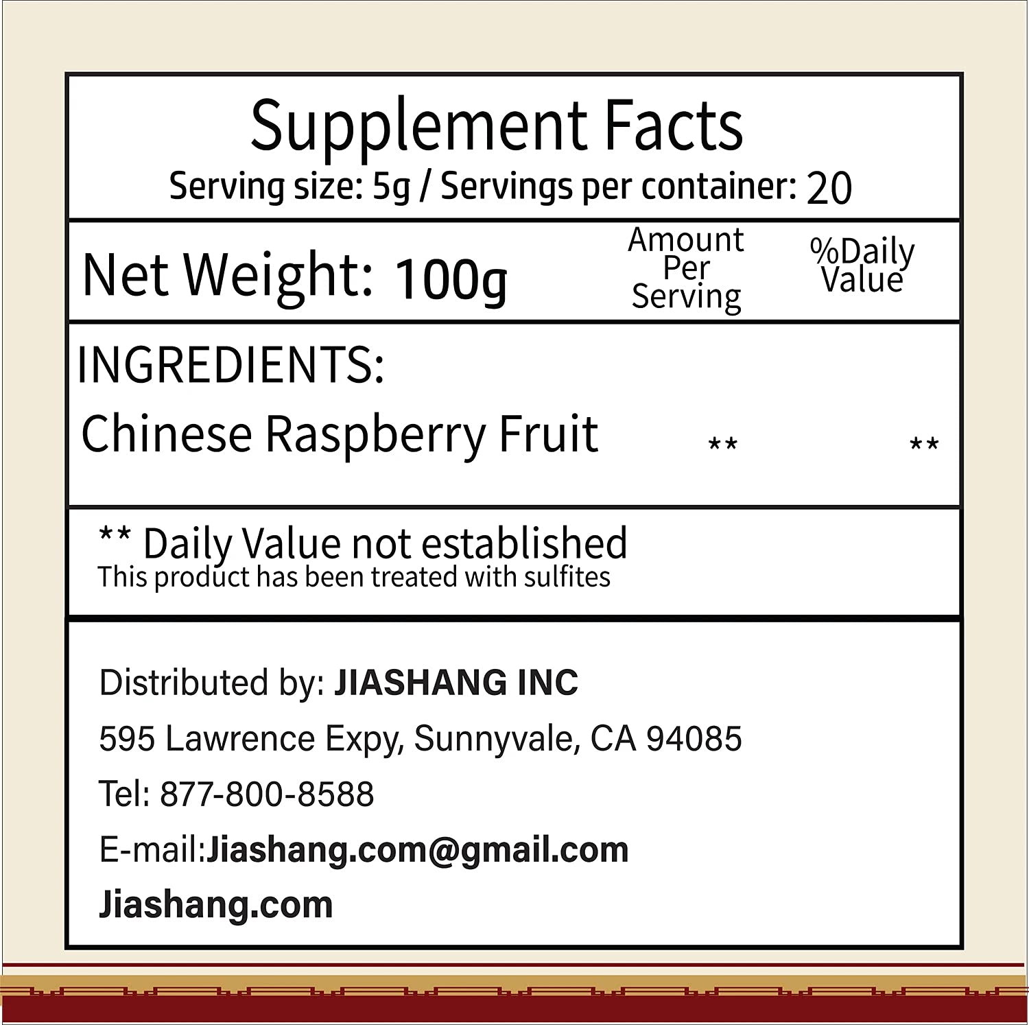 FUHENG 100g container for daily use
