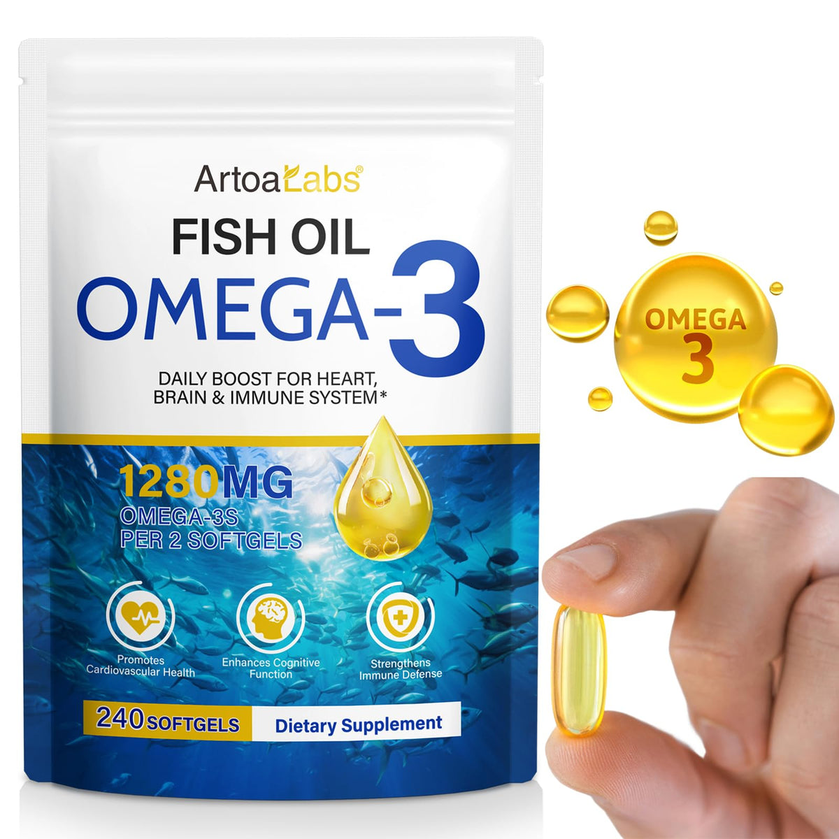 FUKEVY fish oil for joint support
