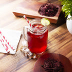 full-flavour hibiscus tea experience