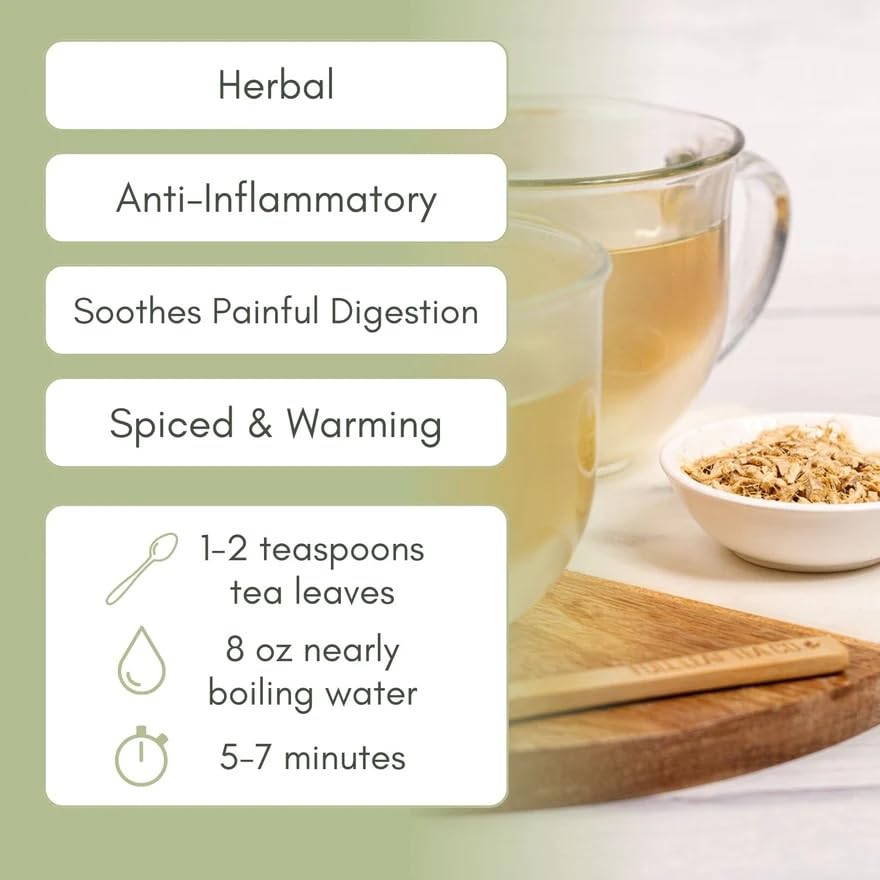 full leaf ginger tea benefits