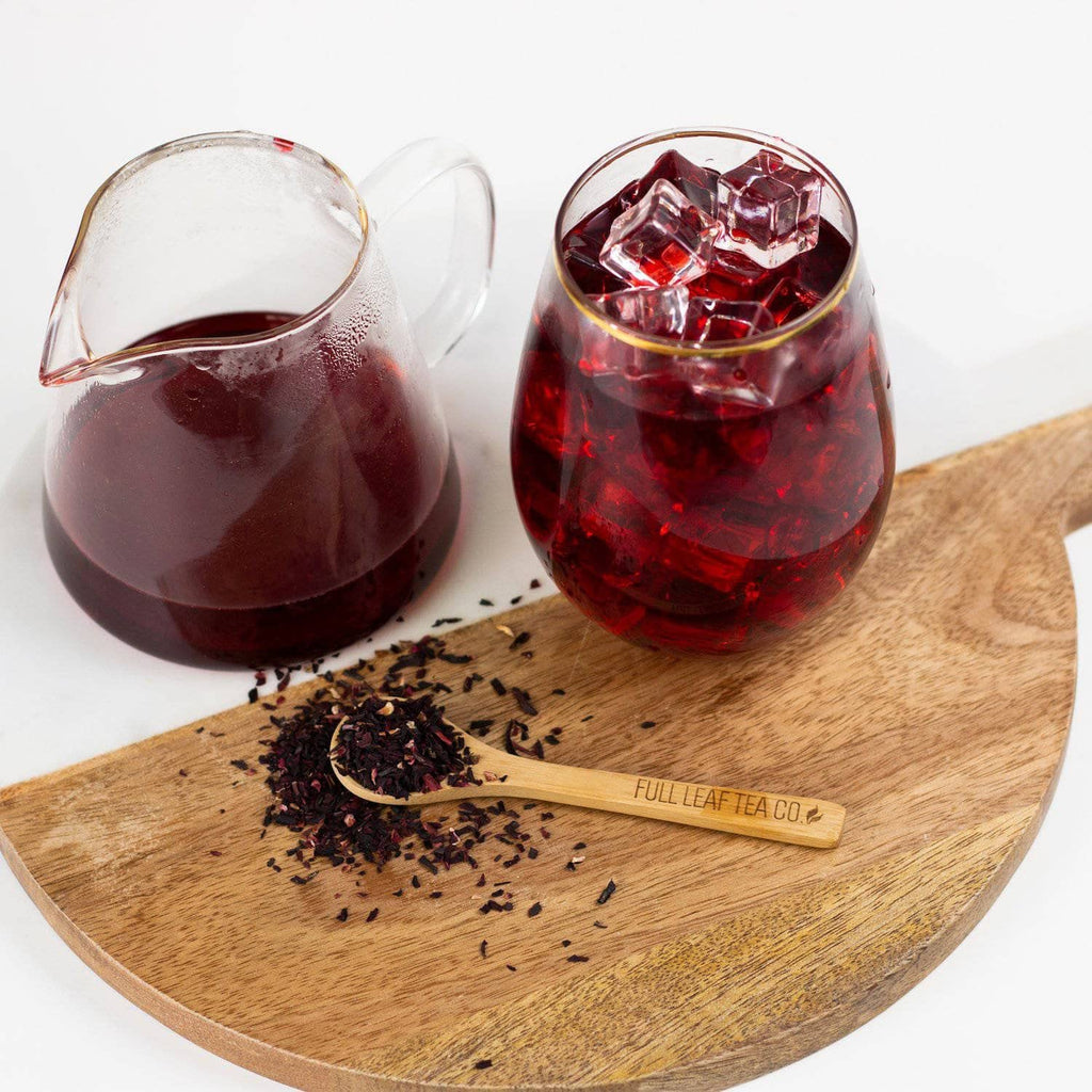 full leaf tea co hibiscus infusion