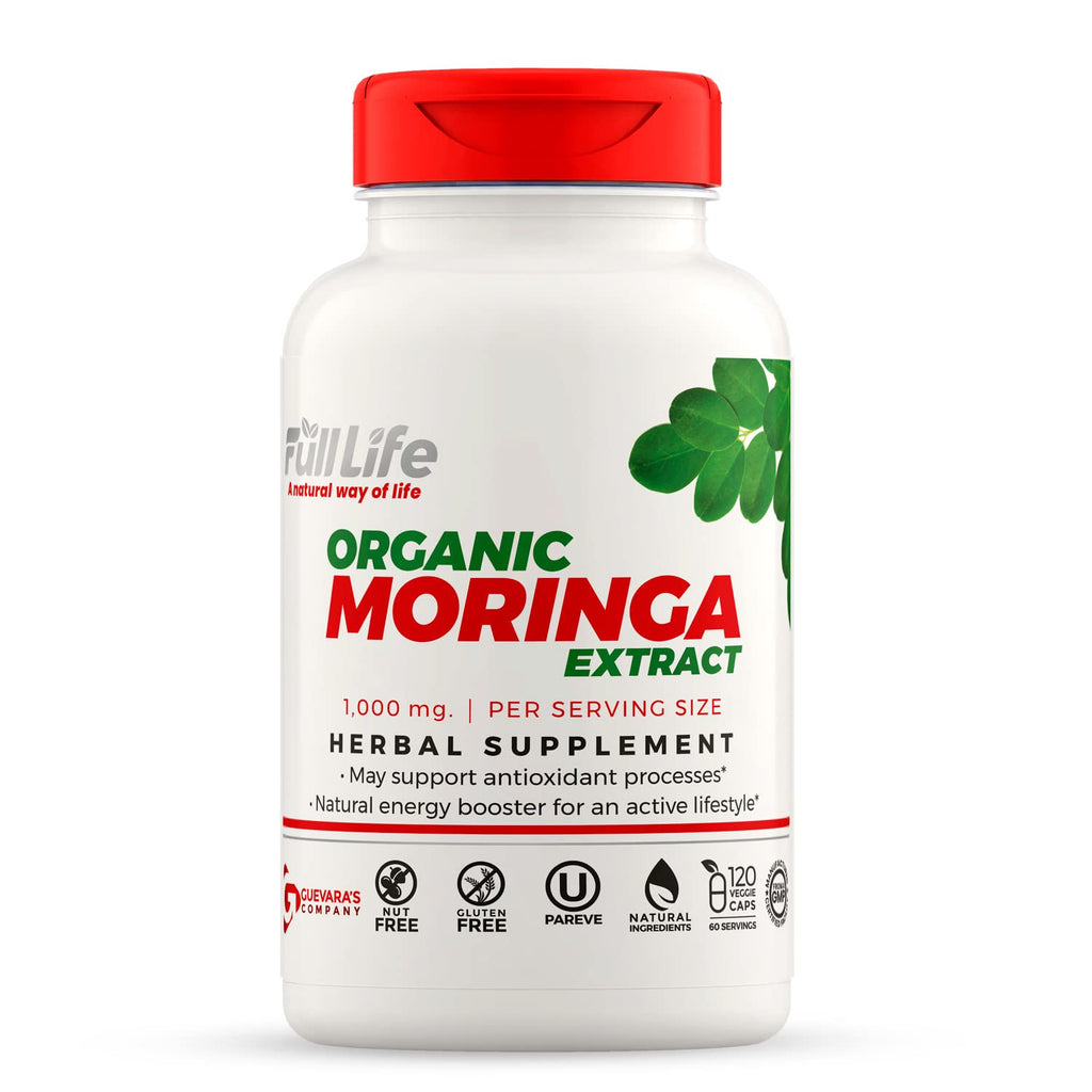 Full Life Moringa Oleifera veggie capsules