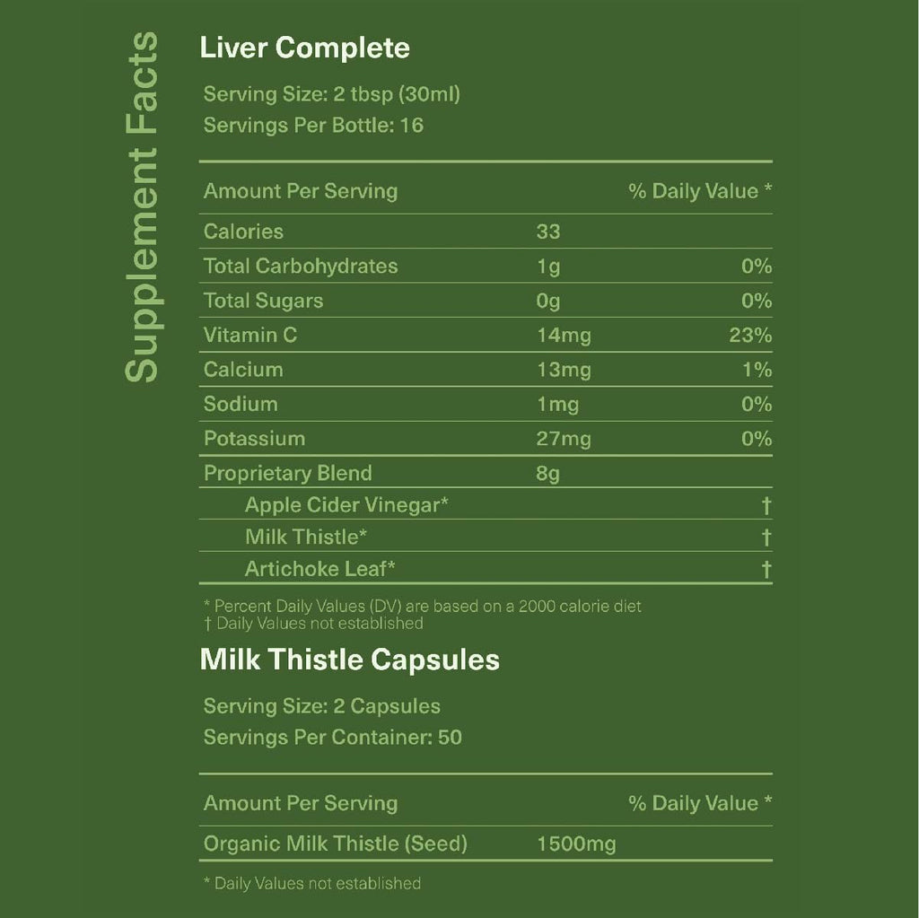 Full liver cleanse for health