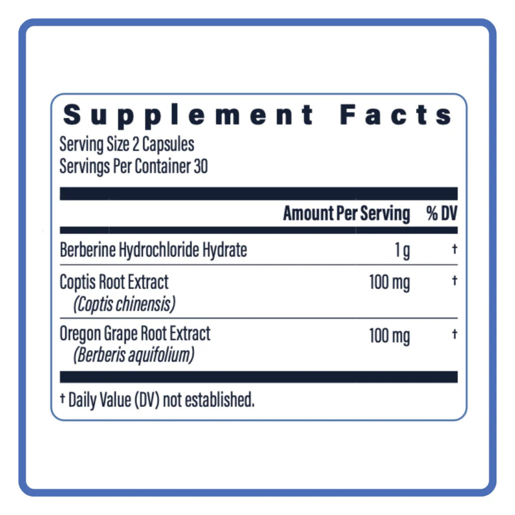 Full spectrum blend of berberine