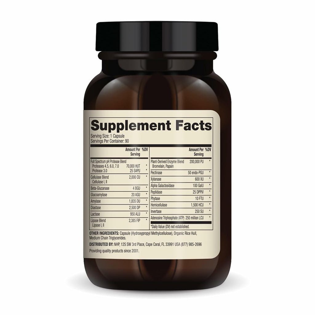 full spectrum digestive enzyme support