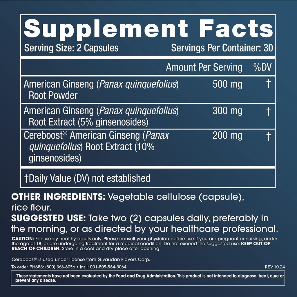 Full spectrum ginseng for wellness