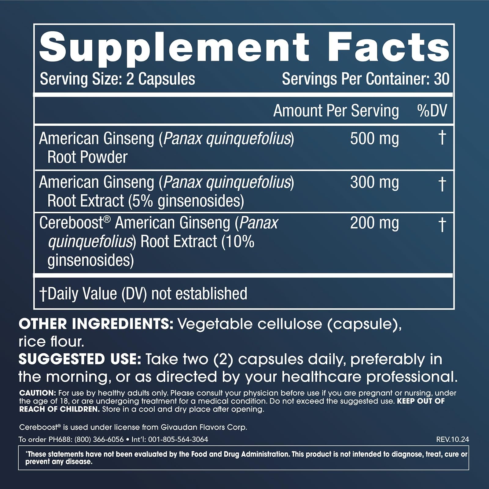 Full spectrum ginseng for wellness