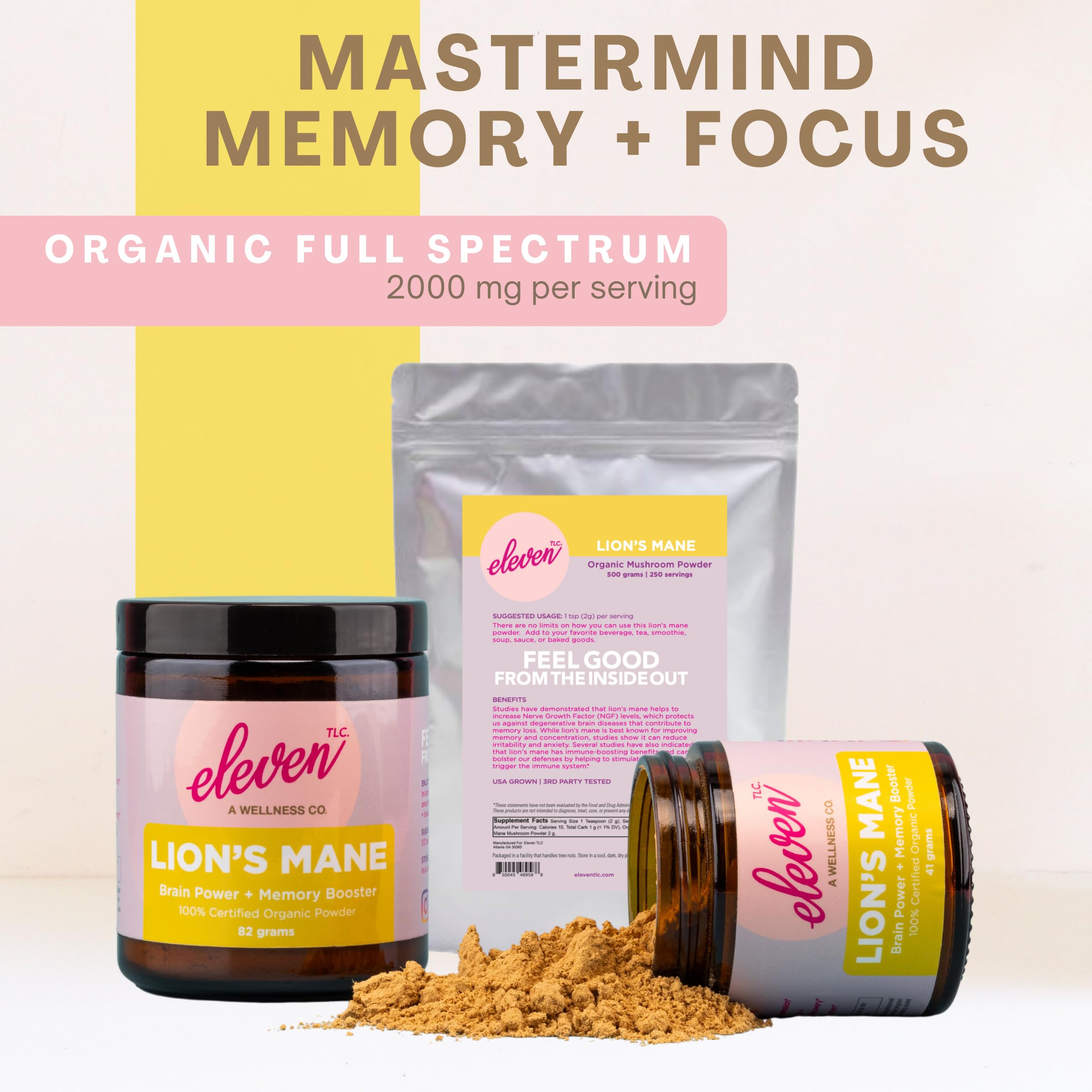 full spectrum mushroom powder benefits