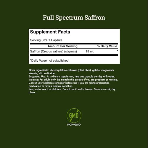 full spectrum saffron for emotional balance