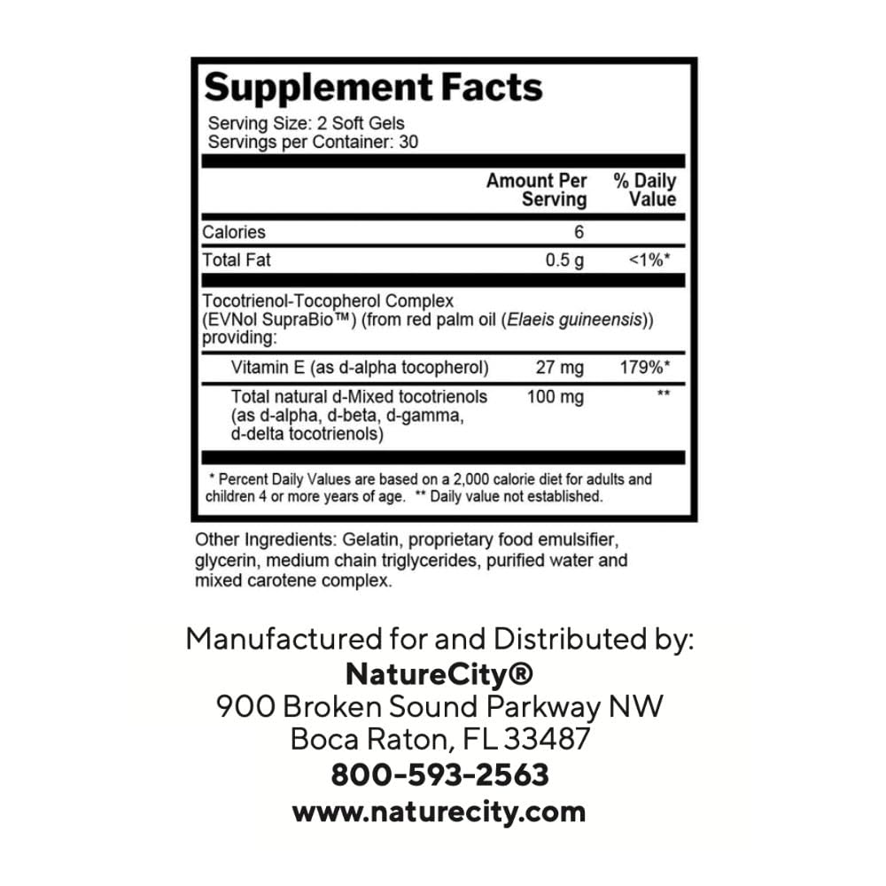 full spectrum tocotrienols benefits