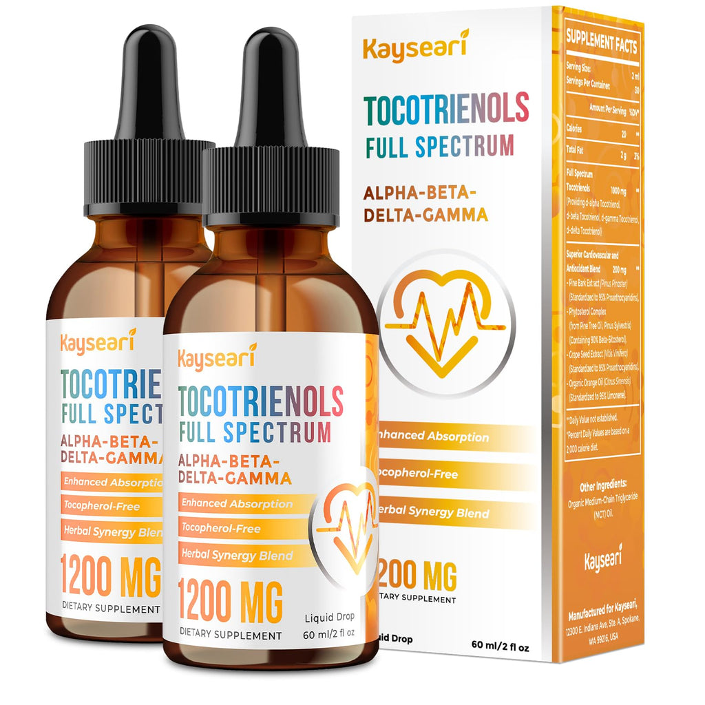 Full Spectrum Tocotrienols Vitamin E benefits