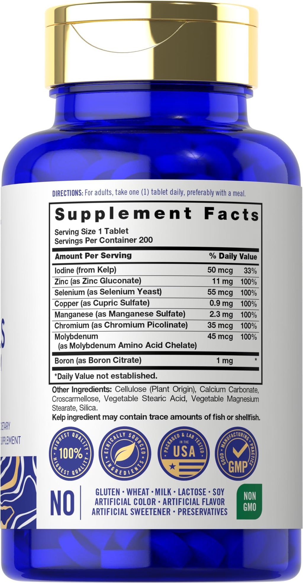 Full spectrum trace minerals for vitality